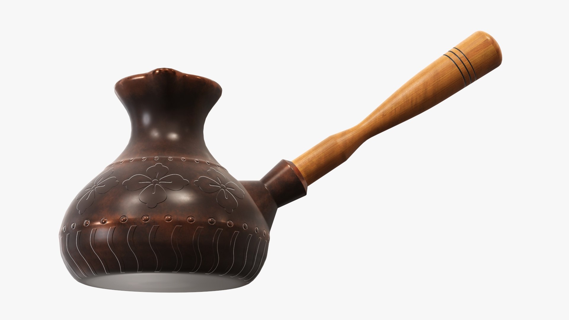3D Coffee Pot Handle - TurboSquid 1578593
