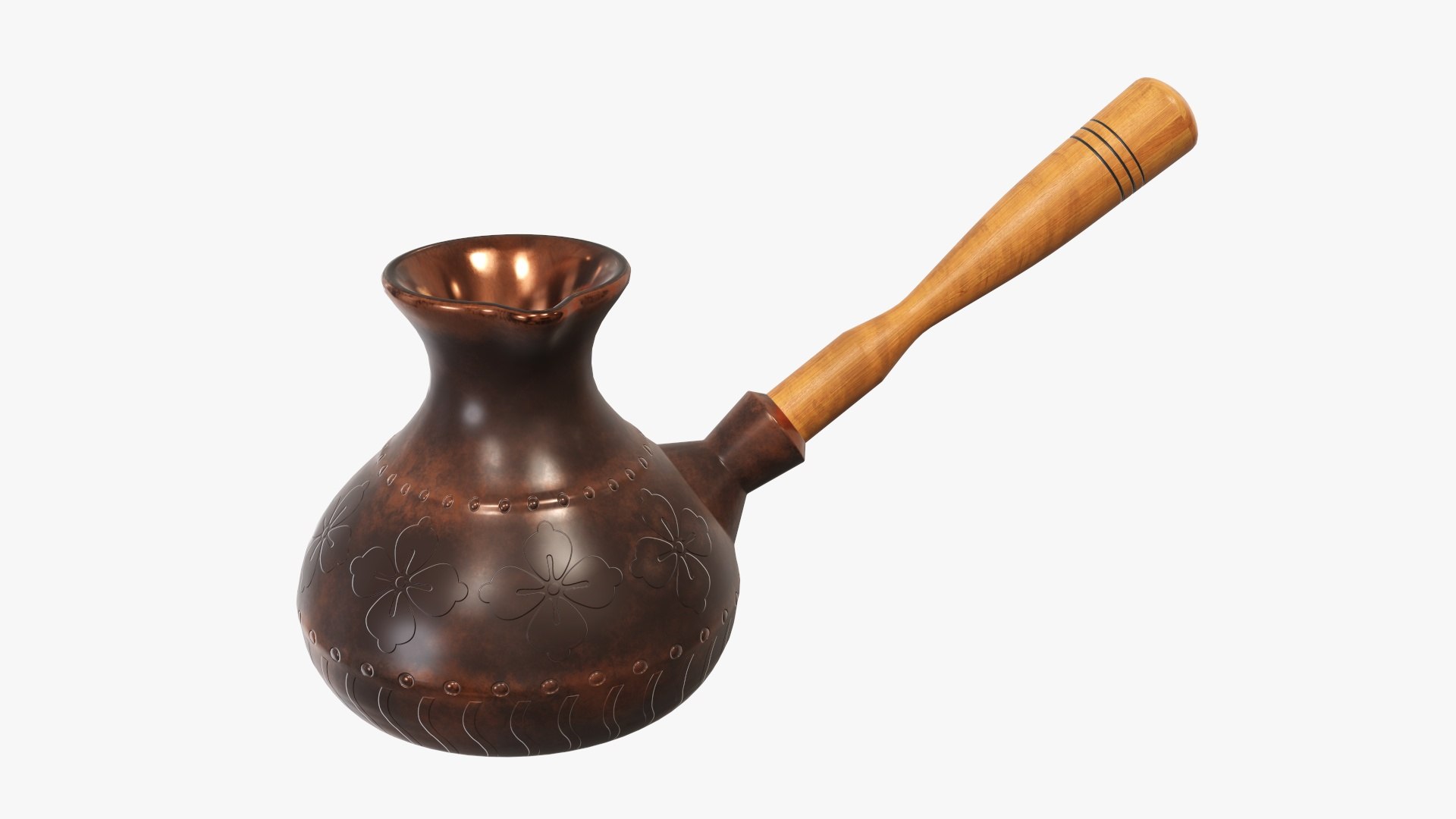 3D Coffee Pot Handle - TurboSquid 1578593