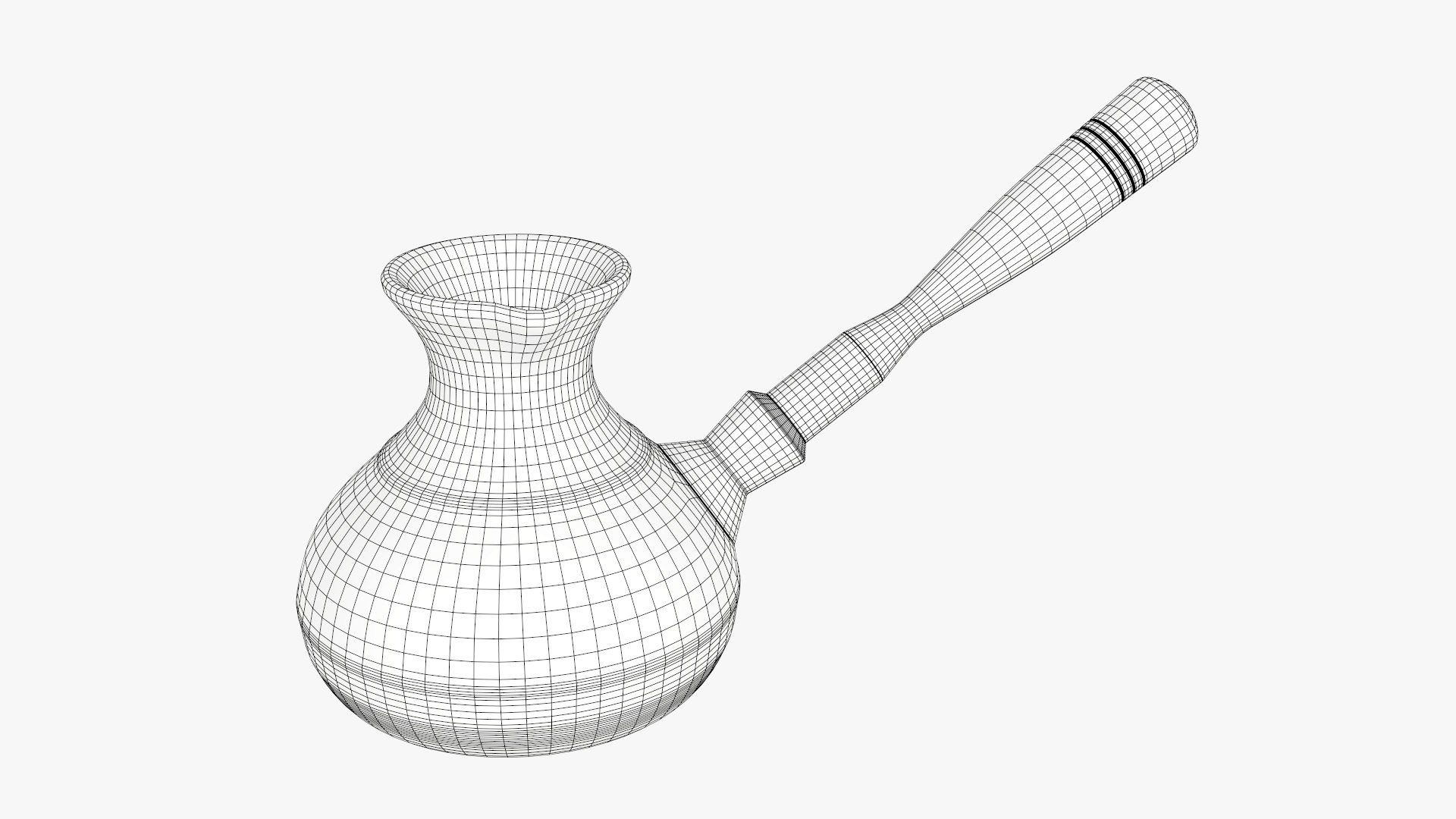 3D Coffee Pot Handle - TurboSquid 1578593