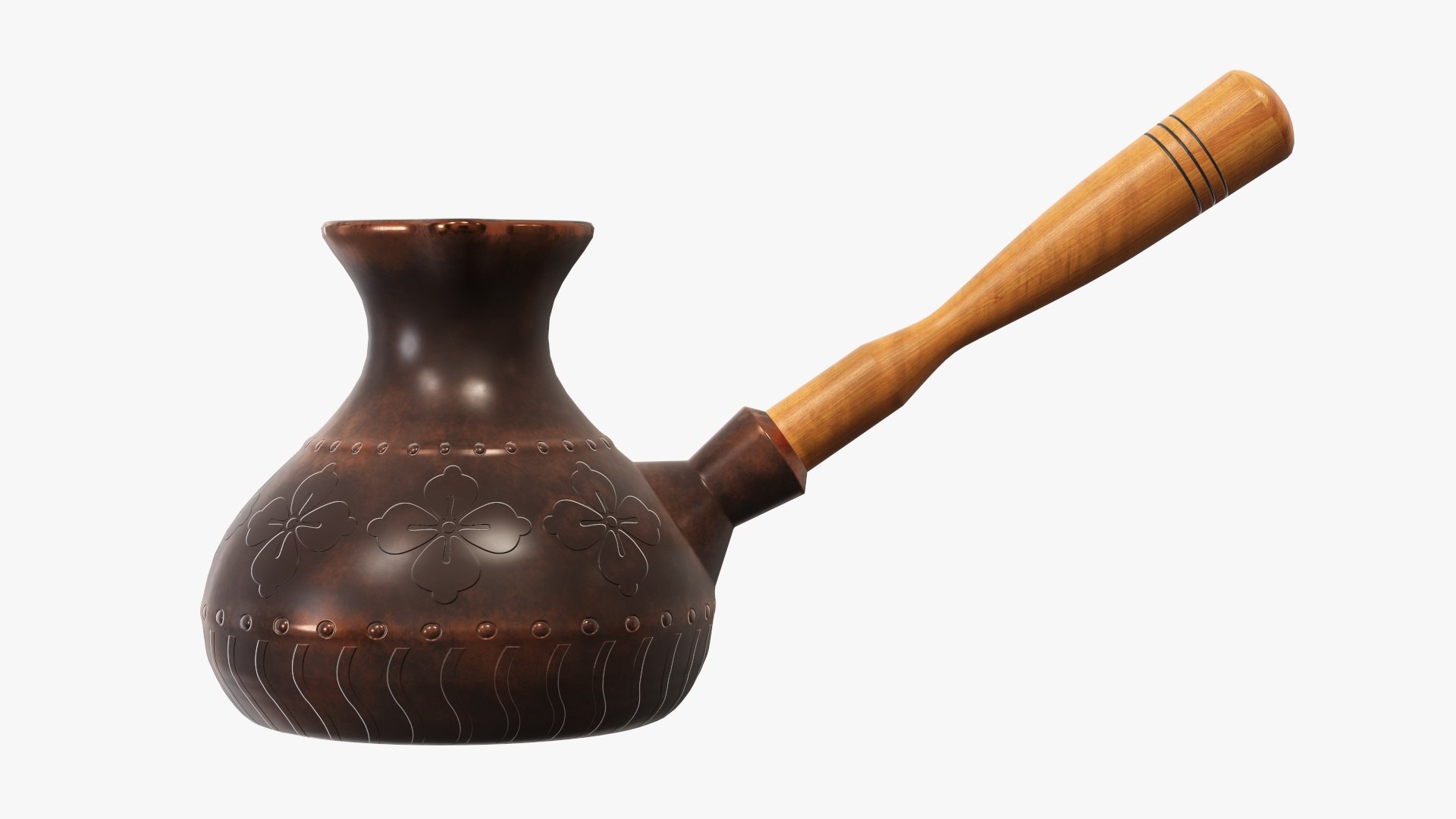 3D Coffee Pot Handle - TurboSquid 1578593