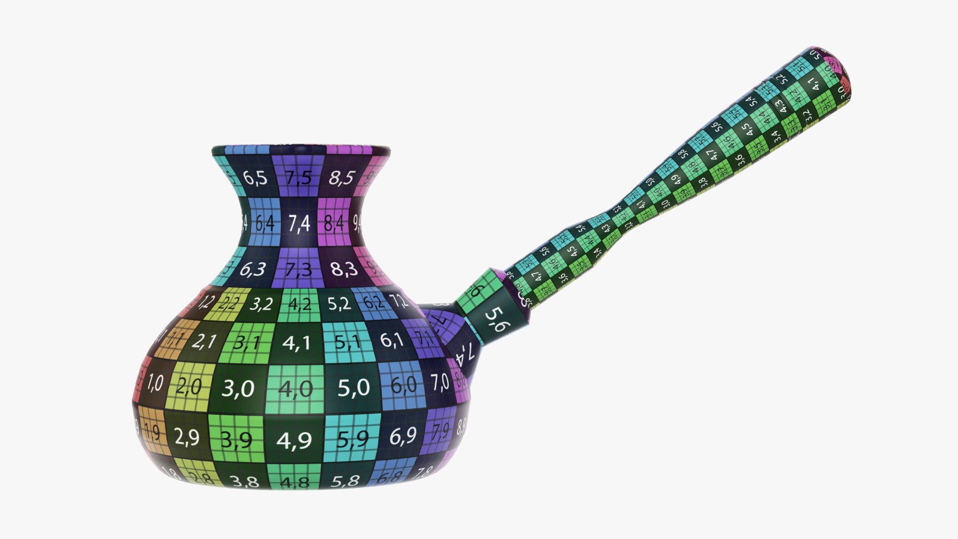 3D Coffee Pot Handle - TurboSquid 1578593