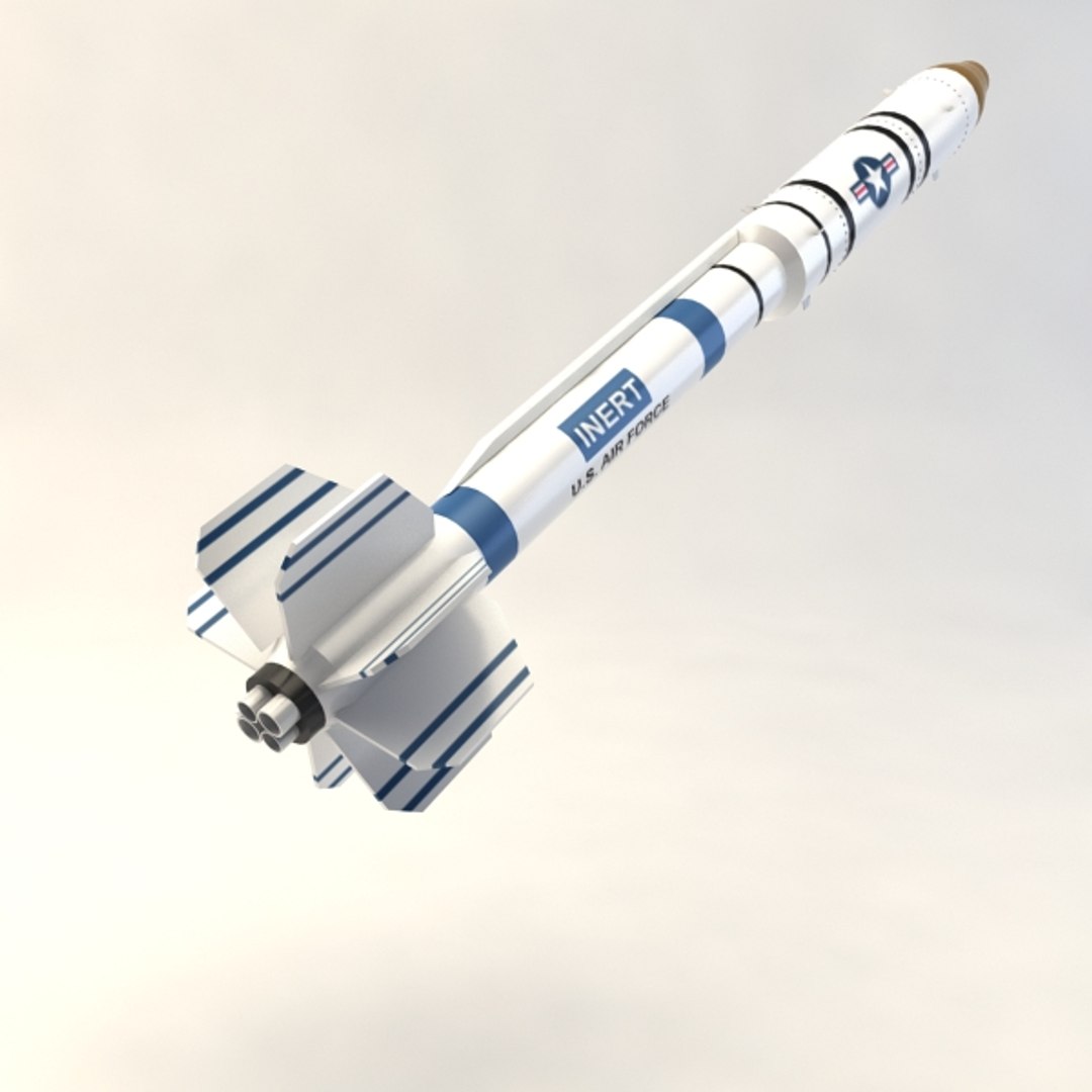 Asat Missile 3d Max