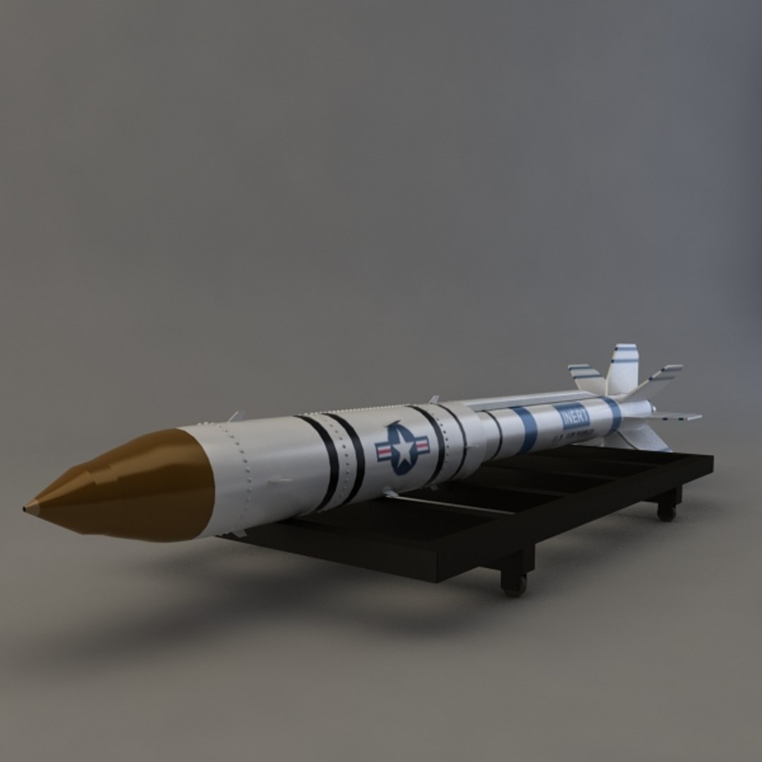 Asat Missile 3d Max