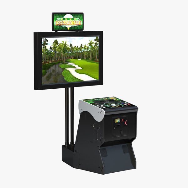 modelo 3d Golden Tee Arcade Game - TurboSquid 1474422
