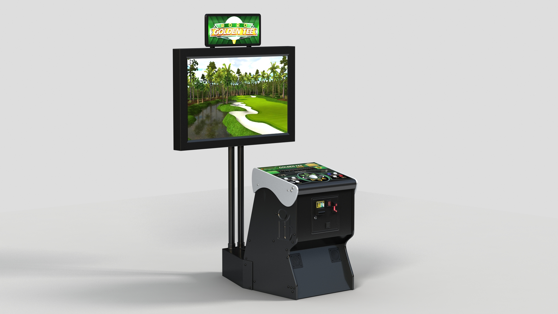 3D golden tee arcade - TurboSquid 1474422