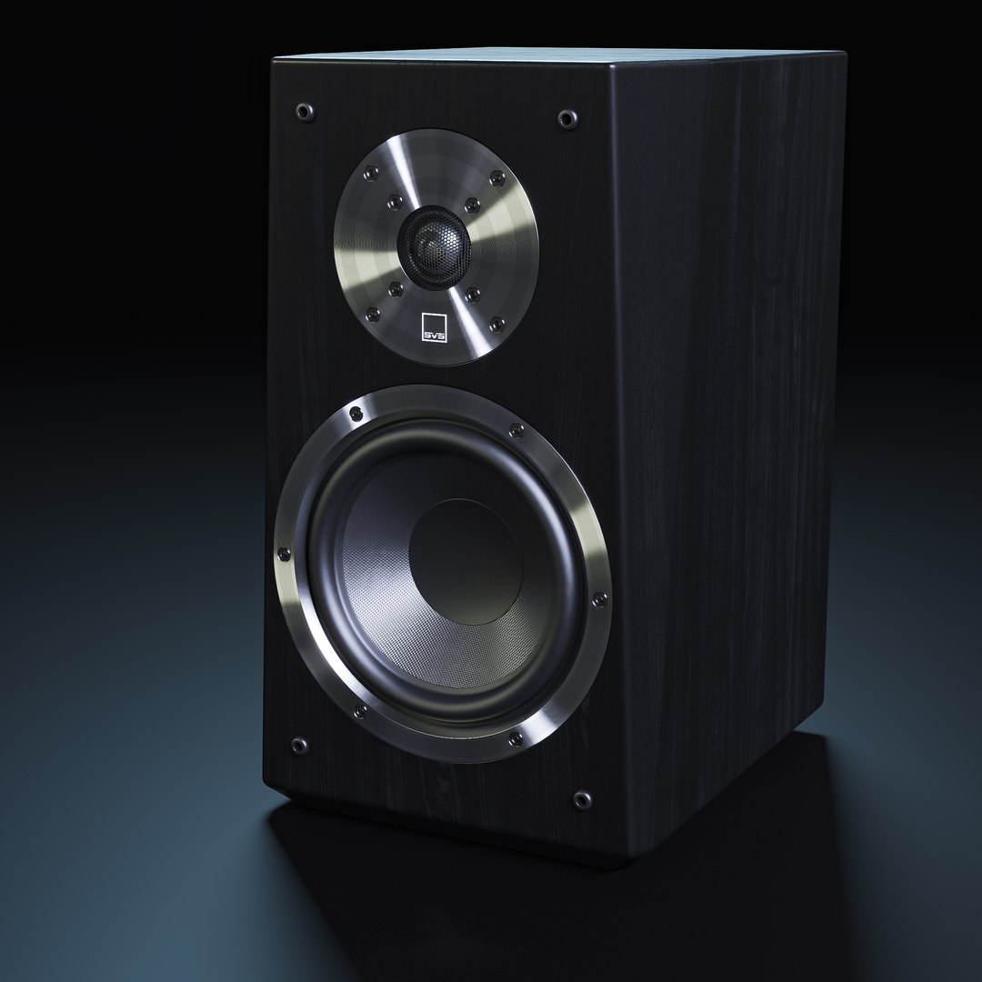 SVS Ultra Bookshelf Speaker Black Oak 3D model - TurboSquid 2127247