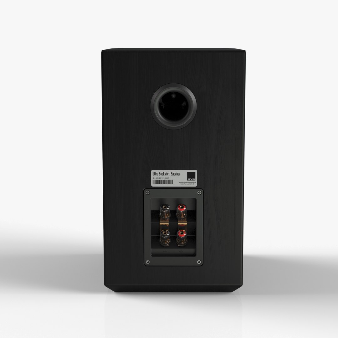 SVS Ultra Bookshelf Speaker Black Oak 3D model - TurboSquid 2127247