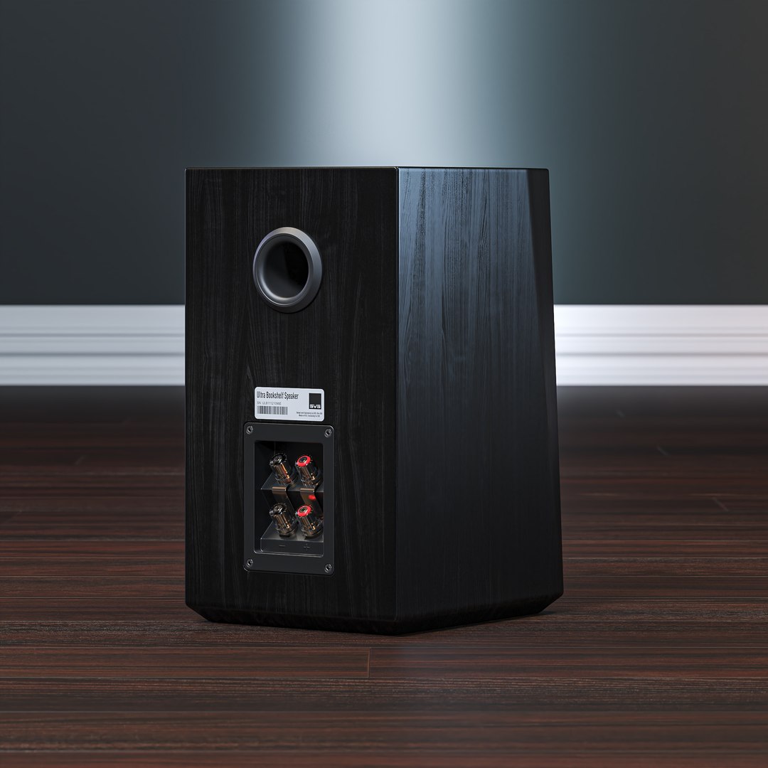 SVS Ultra Bookshelf Speaker Black Oak 3D model - TurboSquid 2127247