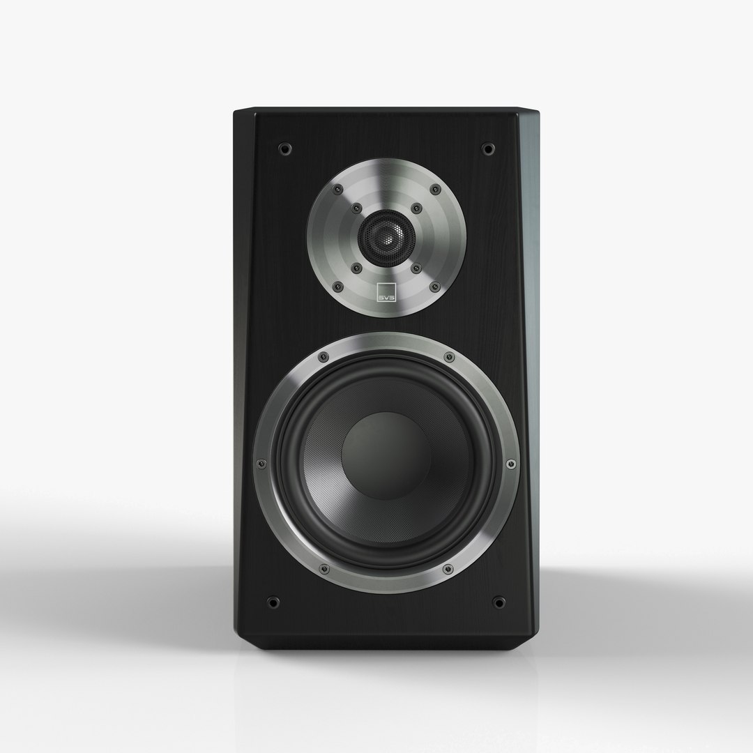 SVS Ultra Bookshelf Speaker Black Oak 3D model - TurboSquid 2127247