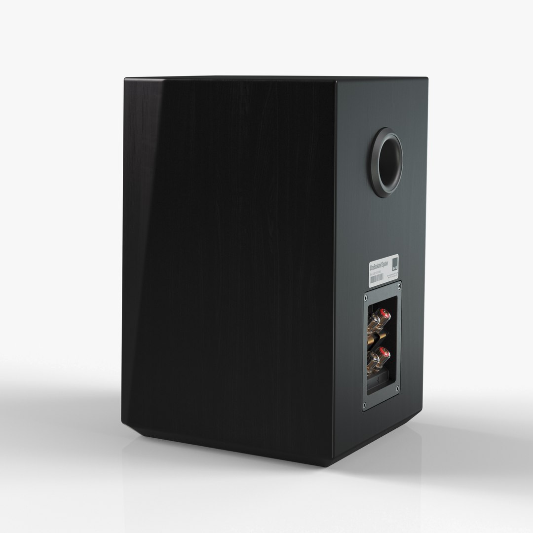 SVS Ultra Bookshelf Speaker Black Oak 3D model - TurboSquid 2127247