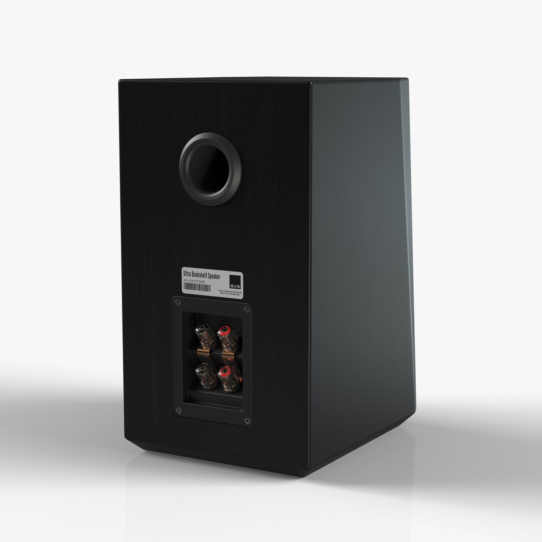 SVS Ultra Bookshelf Speaker Black Oak 3D model - TurboSquid 2127247