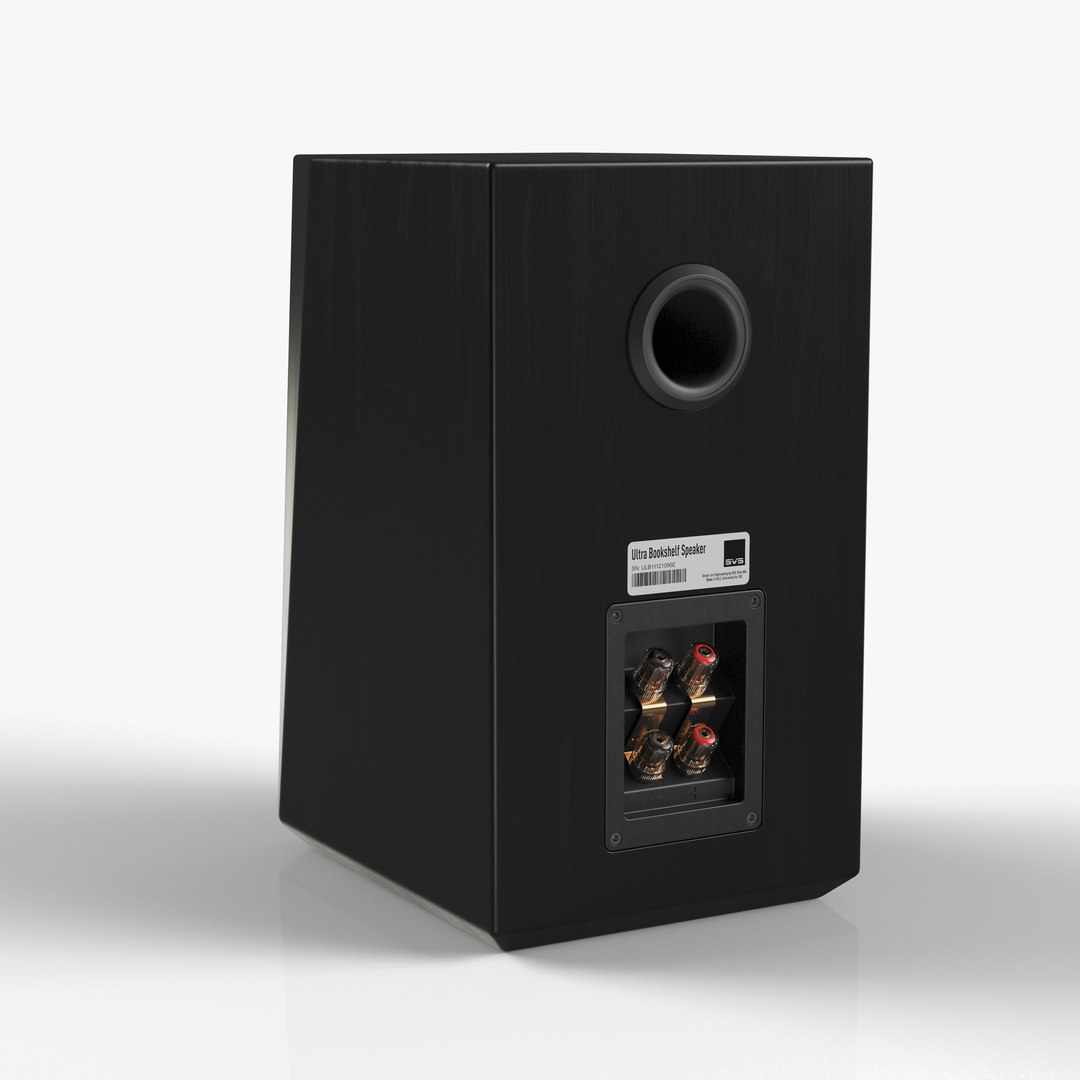 SVS Ultra Bookshelf Speaker Black Oak 3D model - TurboSquid 2127247