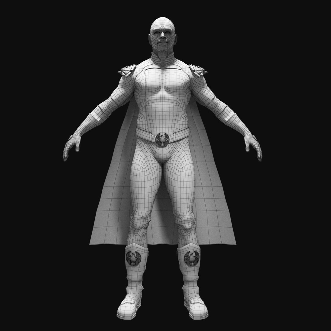Homelander Low-poly 3D Model 3D Model - TurboSquid 2246591