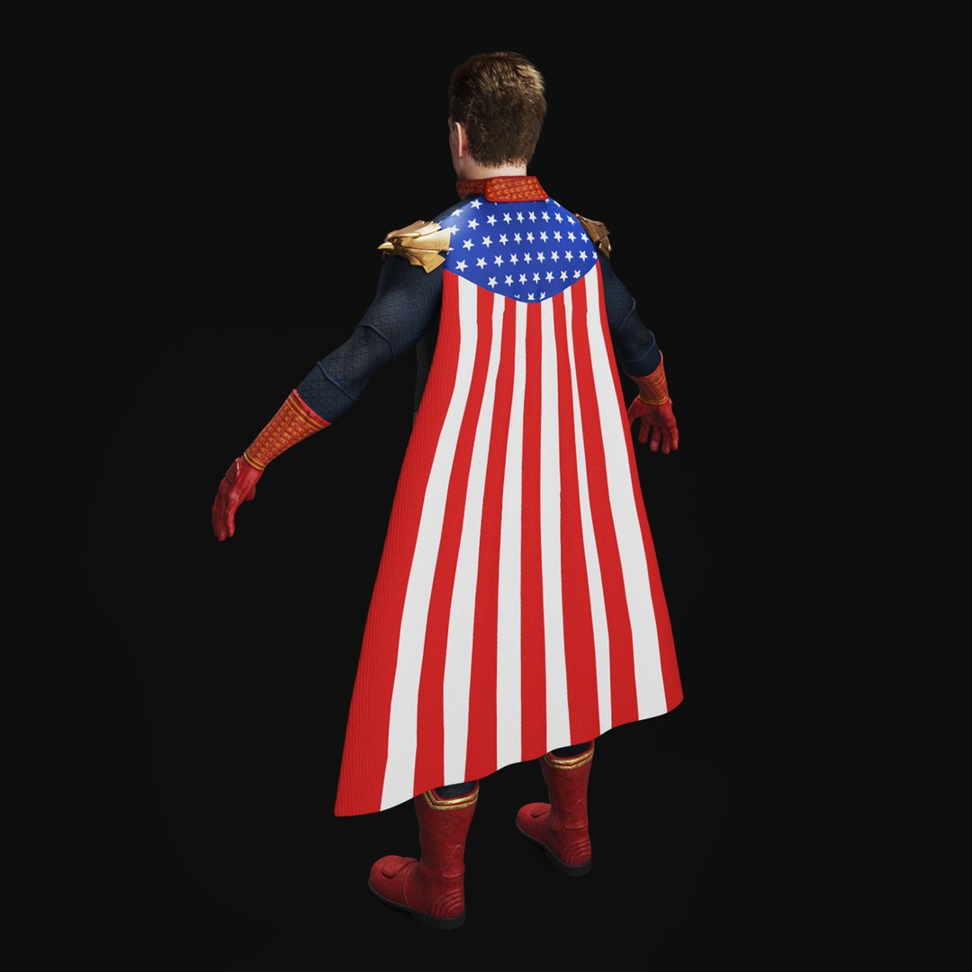 Homelander Low-poly 3D Model 3D Model - TurboSquid 2246591