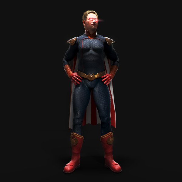 modelo 3d Homelander Low-poly modelo 3d - TurboSquid 2246591