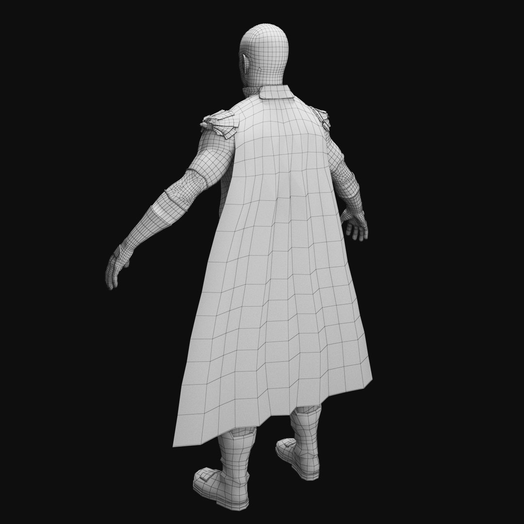 Homelander Low-poly 3D Model 3D Model - TurboSquid 2246591