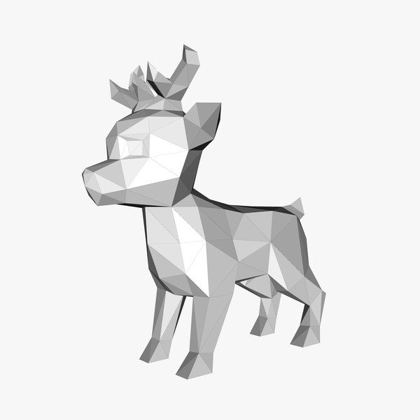 DEER PAPERCRAFT 3D model - TurboSquid 1852789
