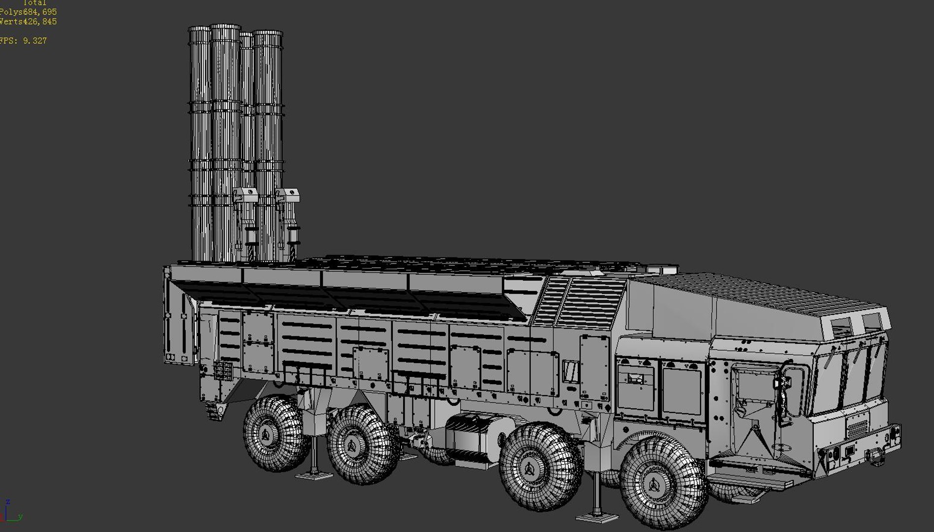Ss-26 Stone 3d Max