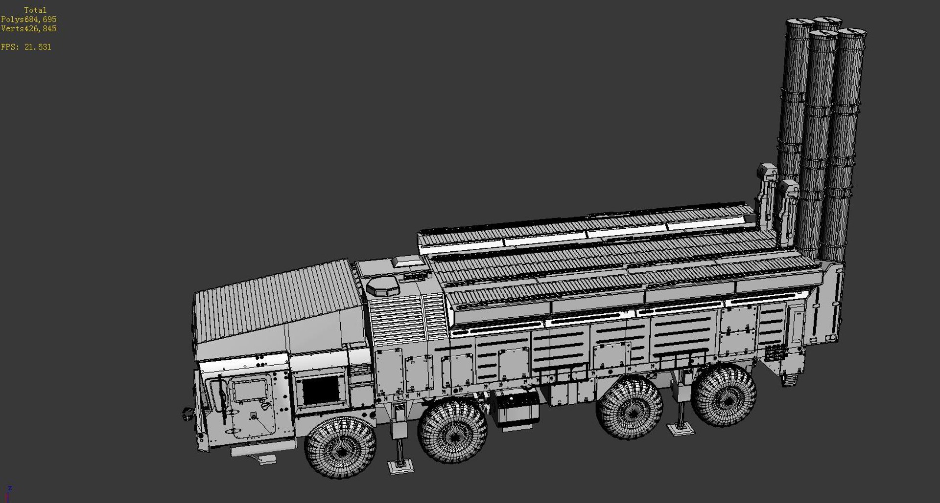 Ss-26 Stone 3d Max