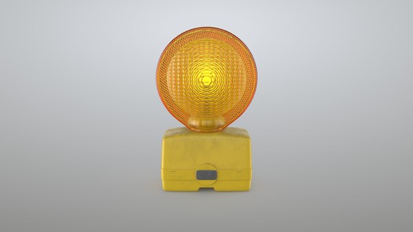 Warning light 3D model - TurboSquid 1631046