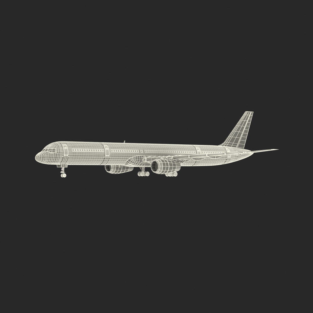 boeing 757-300 american airlines 3d max