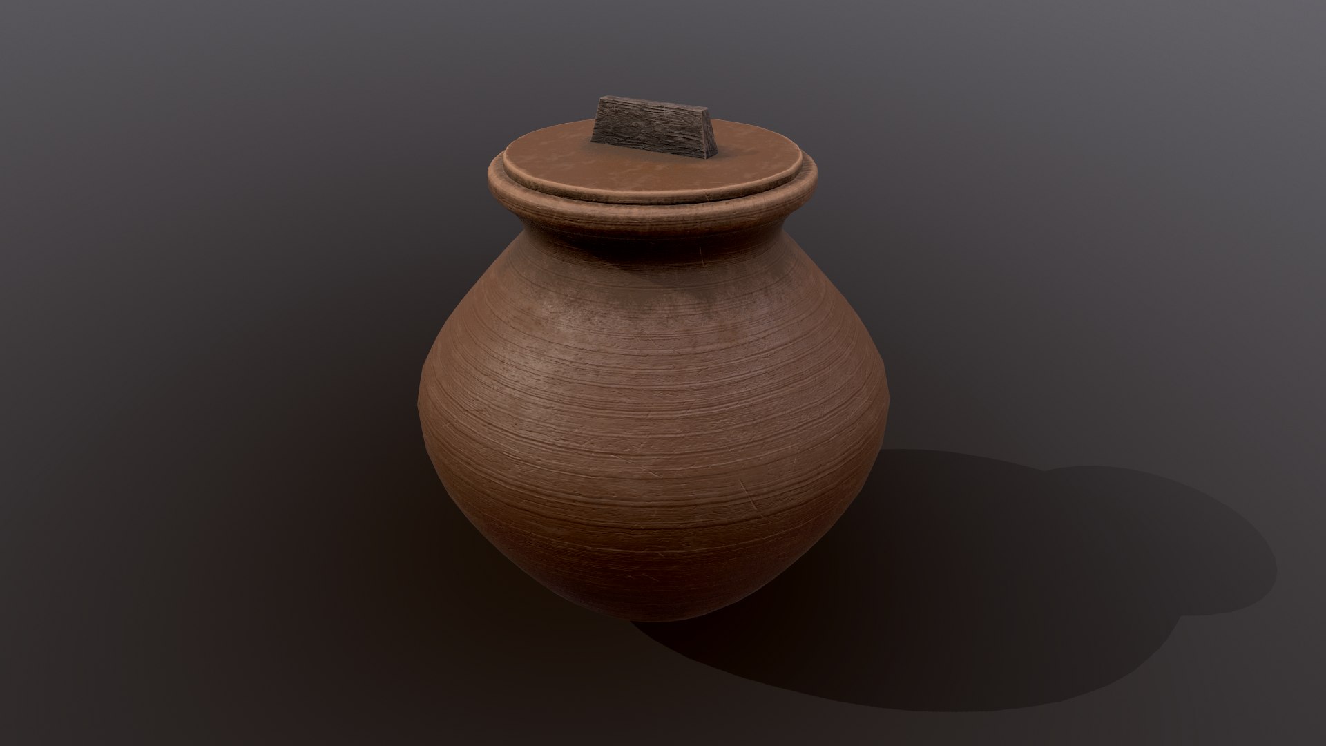 3D Clay Jar - TurboSquid 2035995