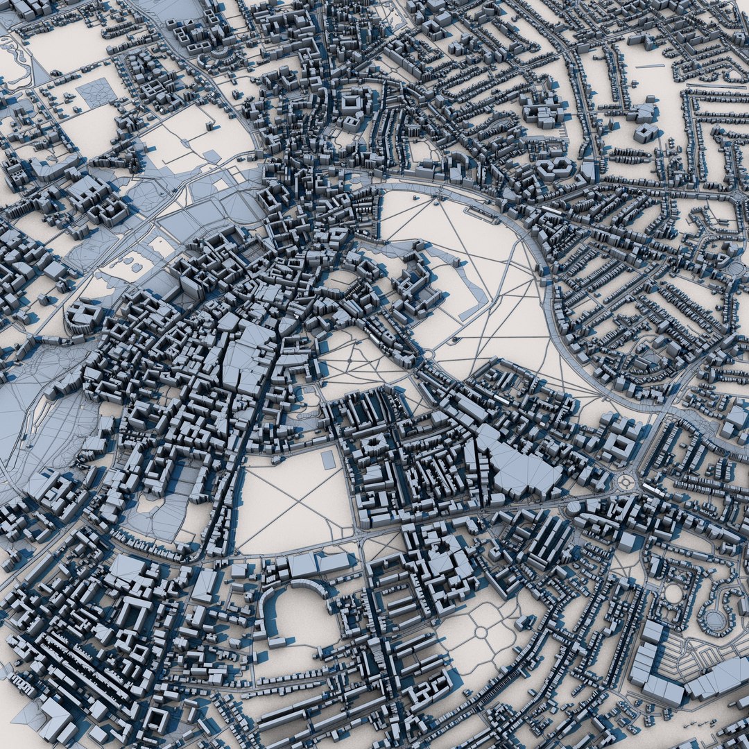 3D Cambridge City England - TurboSquid 2314851