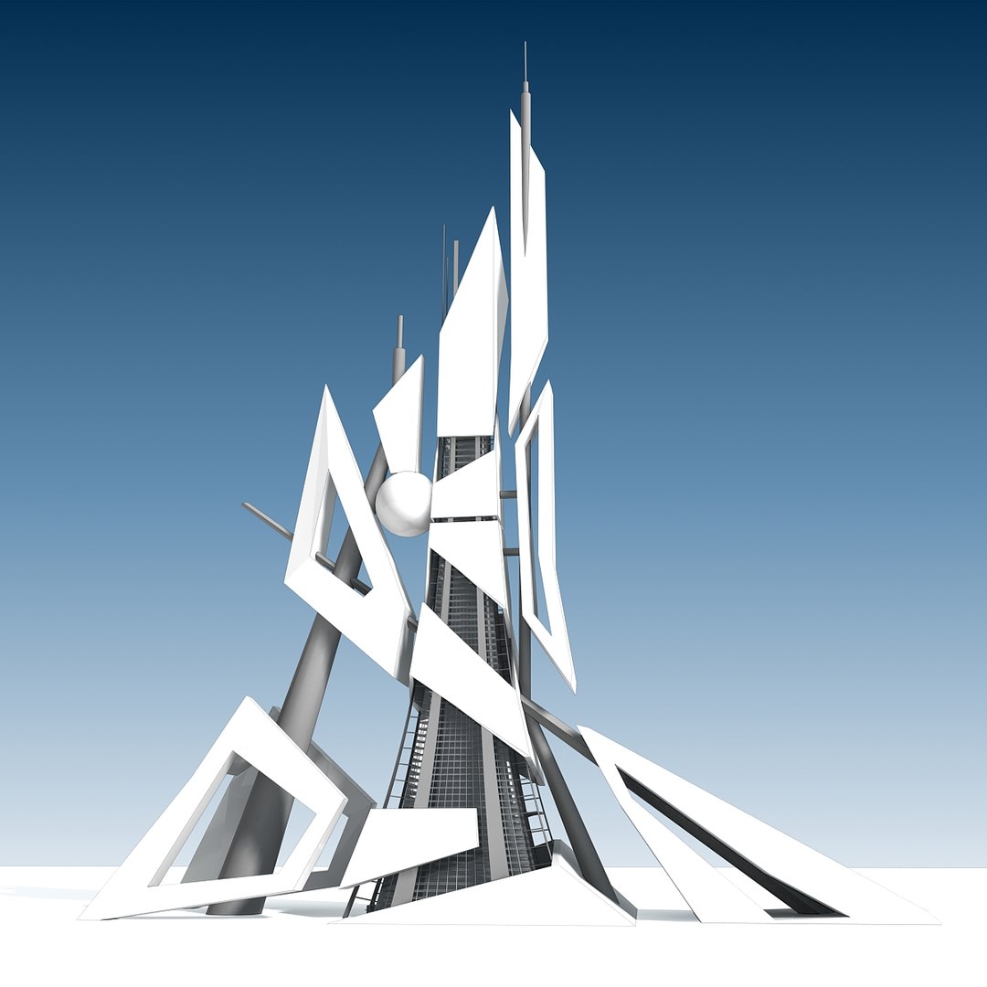 Future Generic Building 3D Model - TurboSquid 1309075