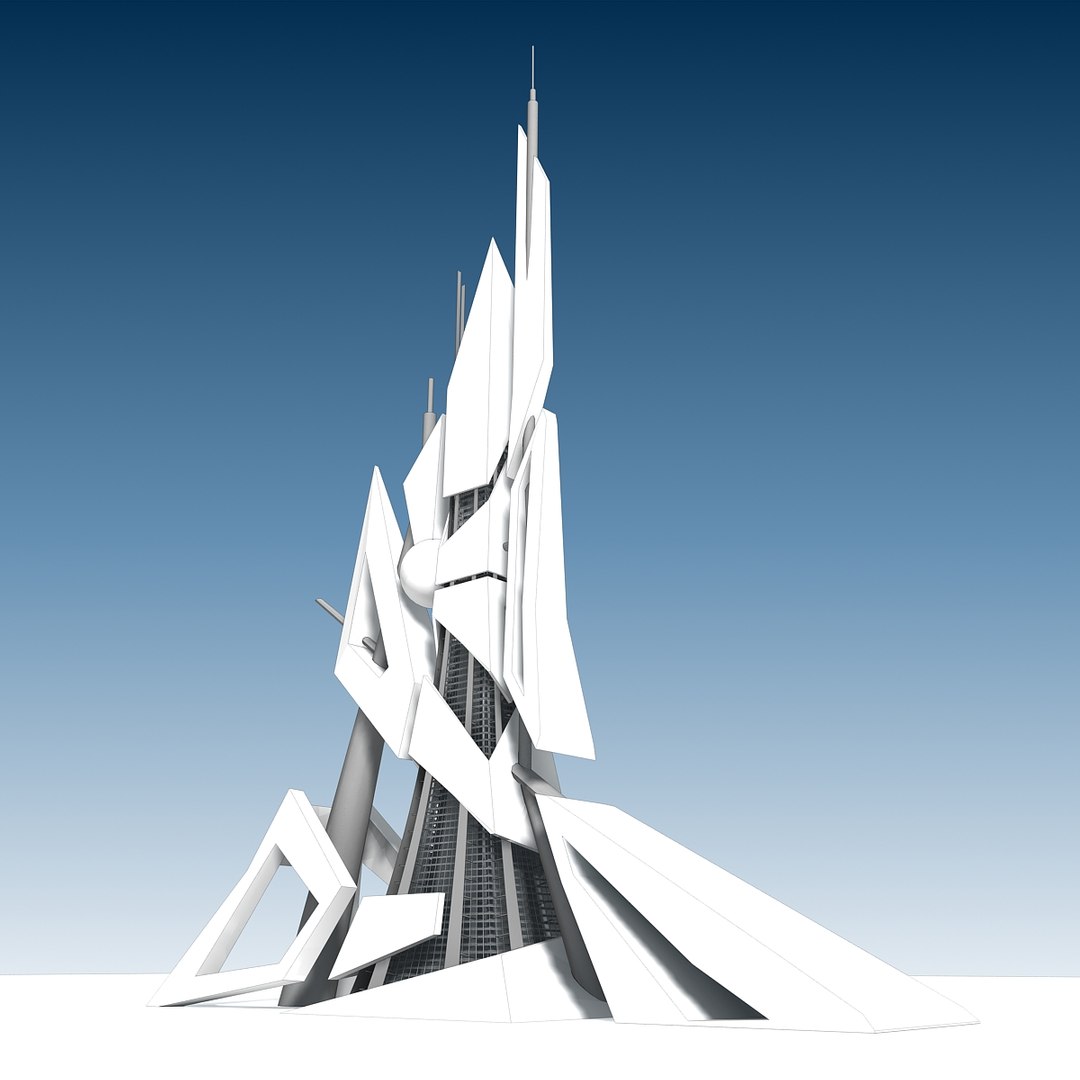Future Generic Building 3D Model - TurboSquid 1309075