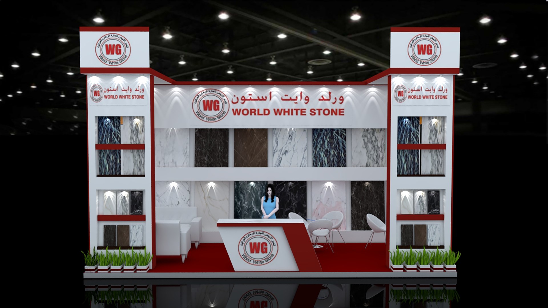 7X3 STAND 3D model - TurboSquid 1781270