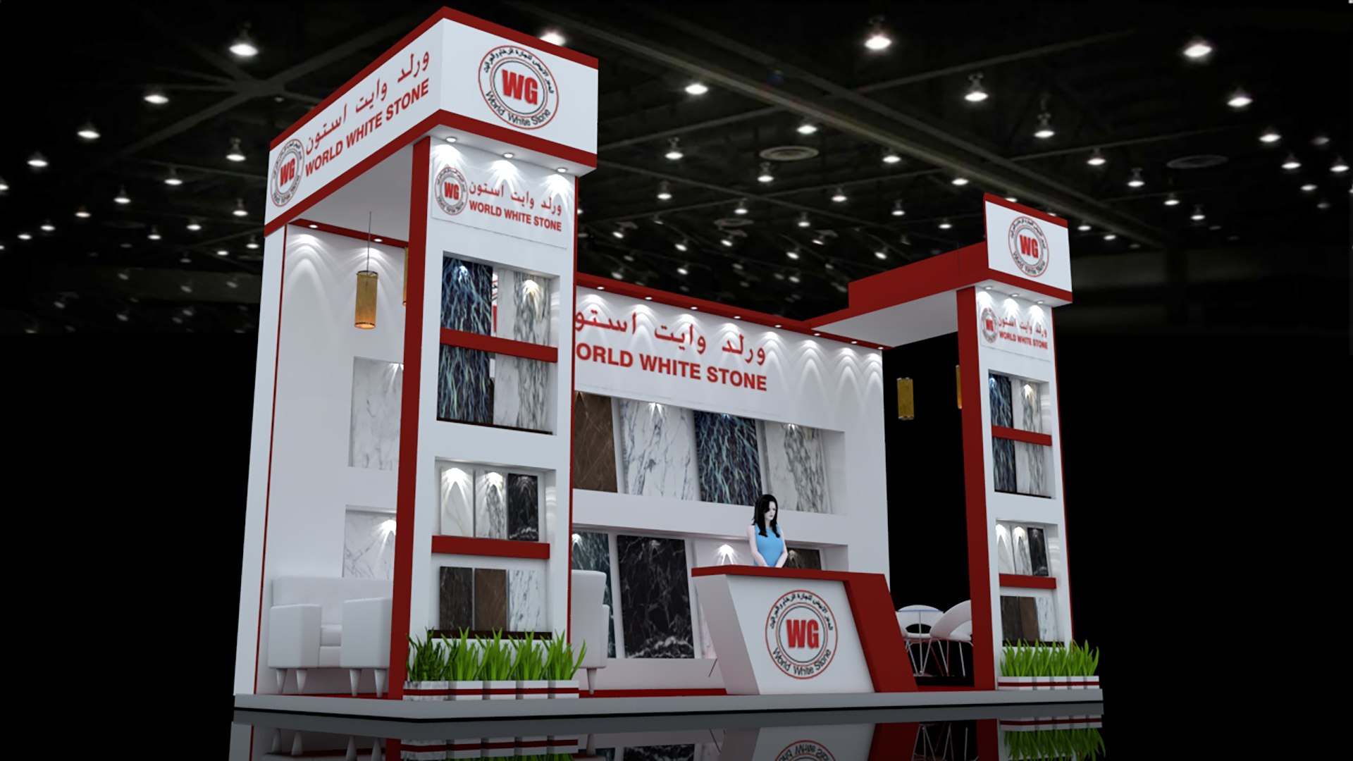 7X3 STAND 3D model - TurboSquid 1781270