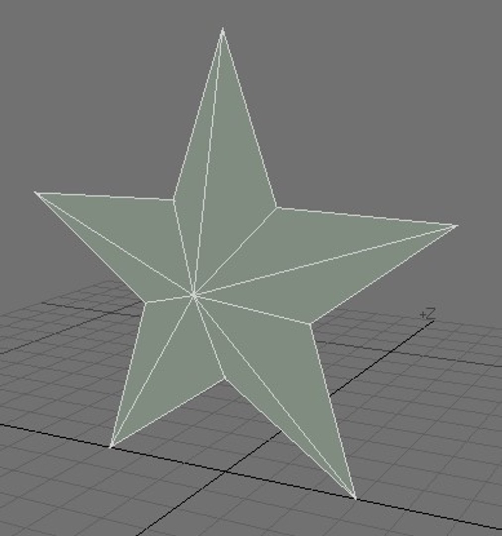 Star Symbol 3d Obj