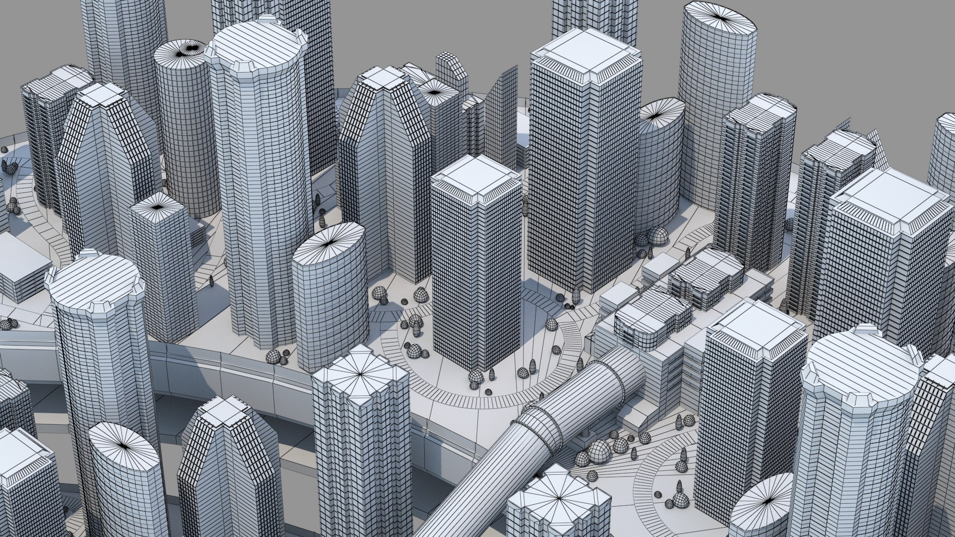 Sci-Fi Futuristic Future Flying City model - TurboSquid 1952562
