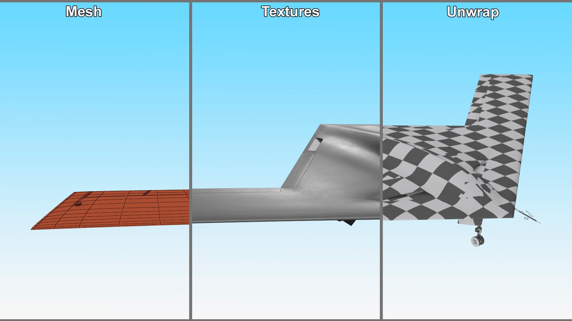 3D B-21 Stealth Bomber Black - TurboSquid 2386221