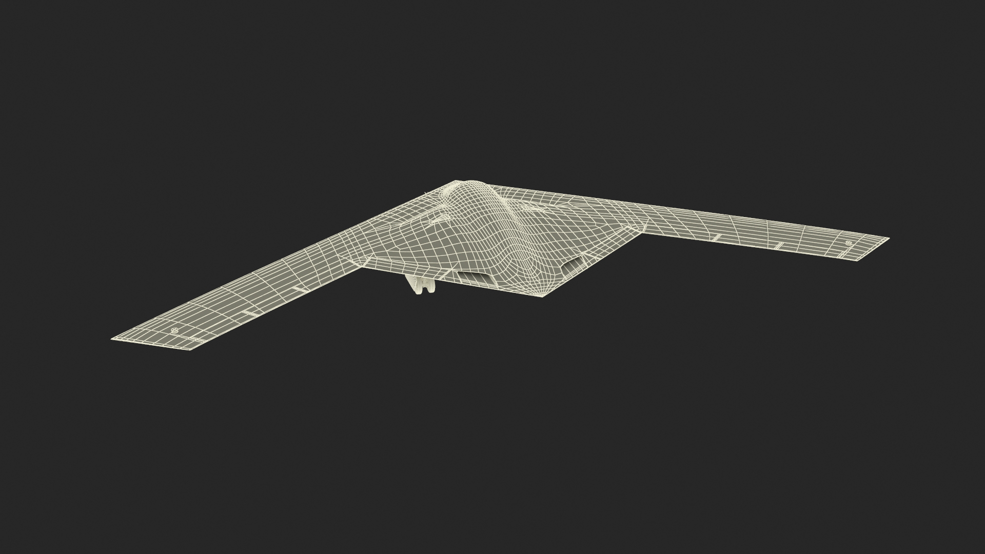 3D B-21 Stealth Bomber Black - TurboSquid 2386221