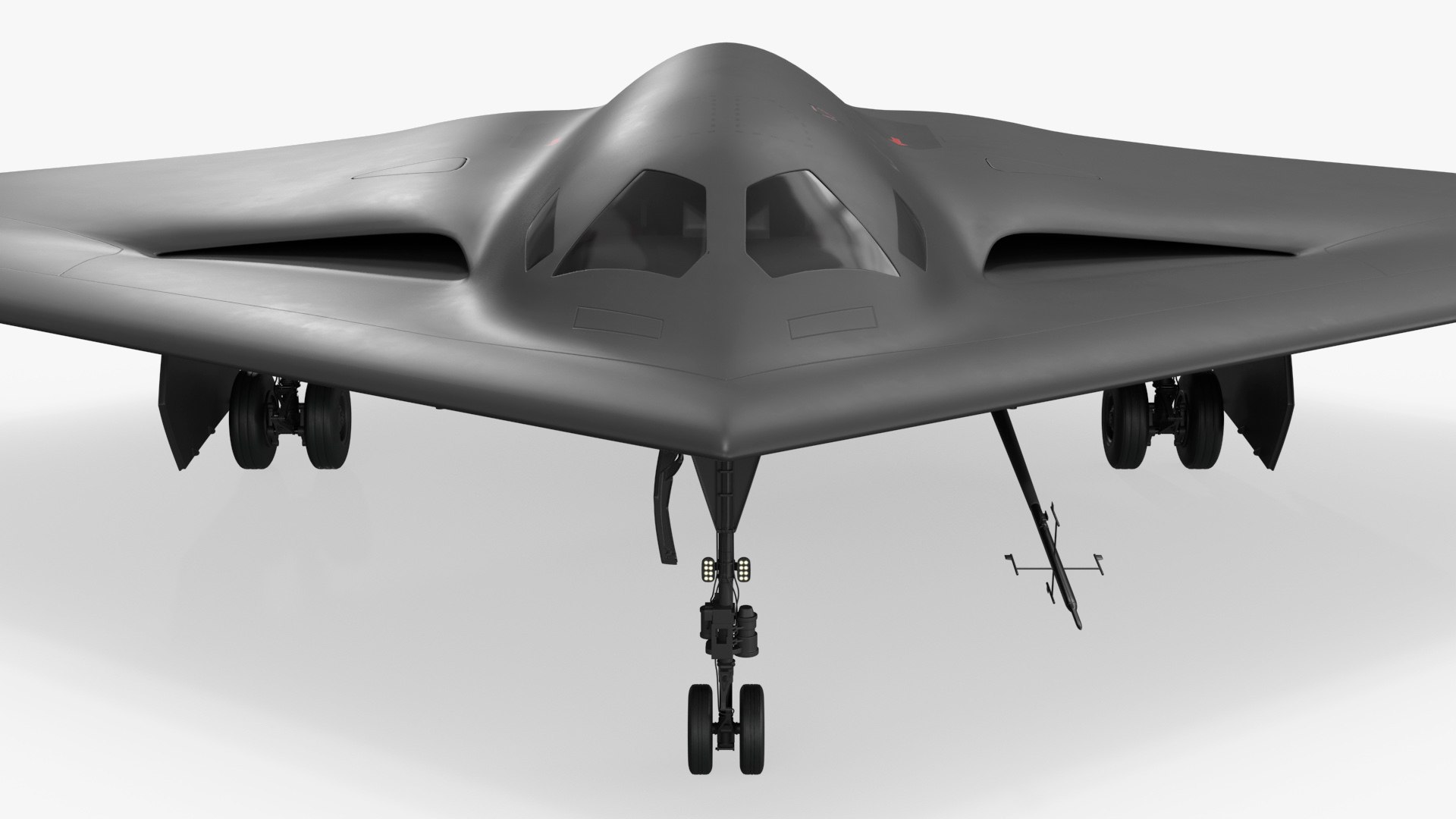 3D B-21 Stealth Bomber Black - TurboSquid 2386221