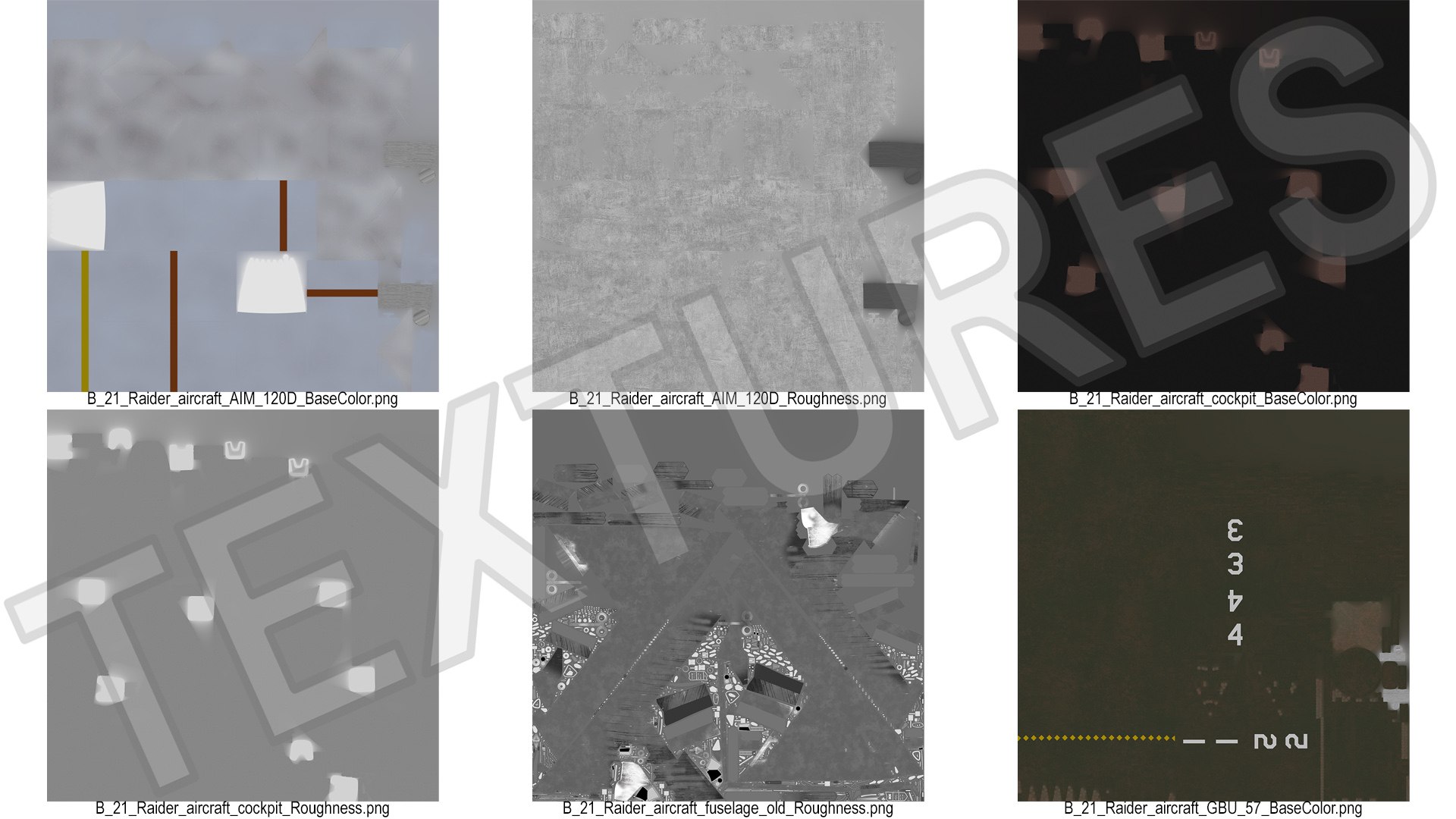 3D B-21 Stealth Bomber Black - TurboSquid 2386221