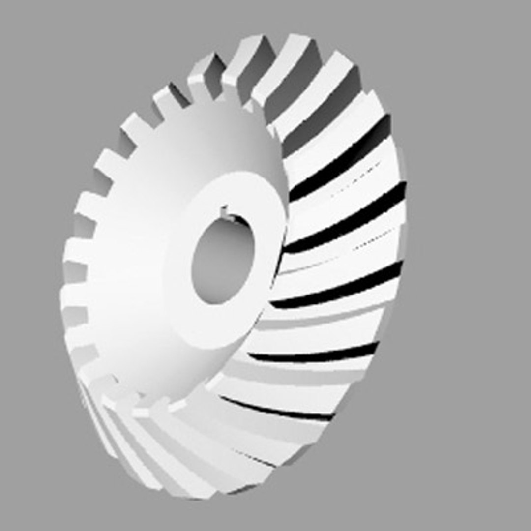 3d Model Conic Gear