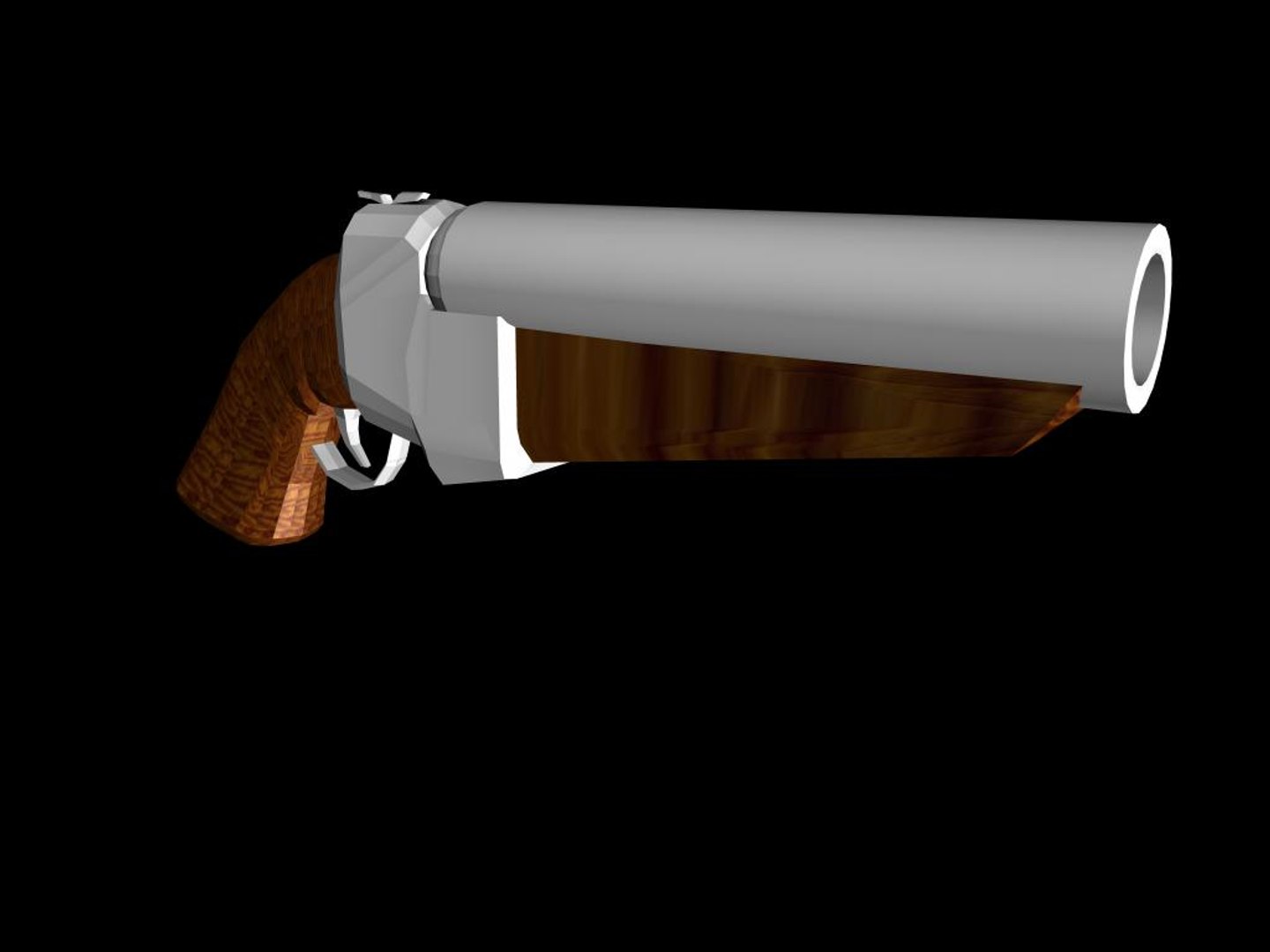 Free Shotgun Weapon 3d Model