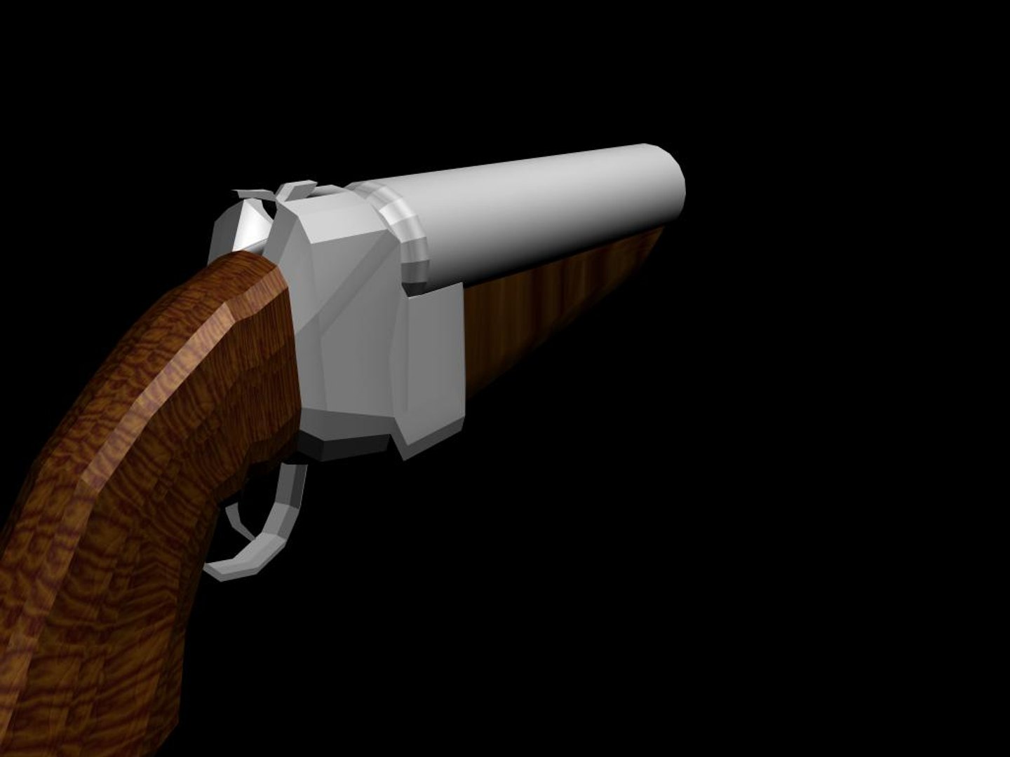 Free Shotgun Weapon 3d Model