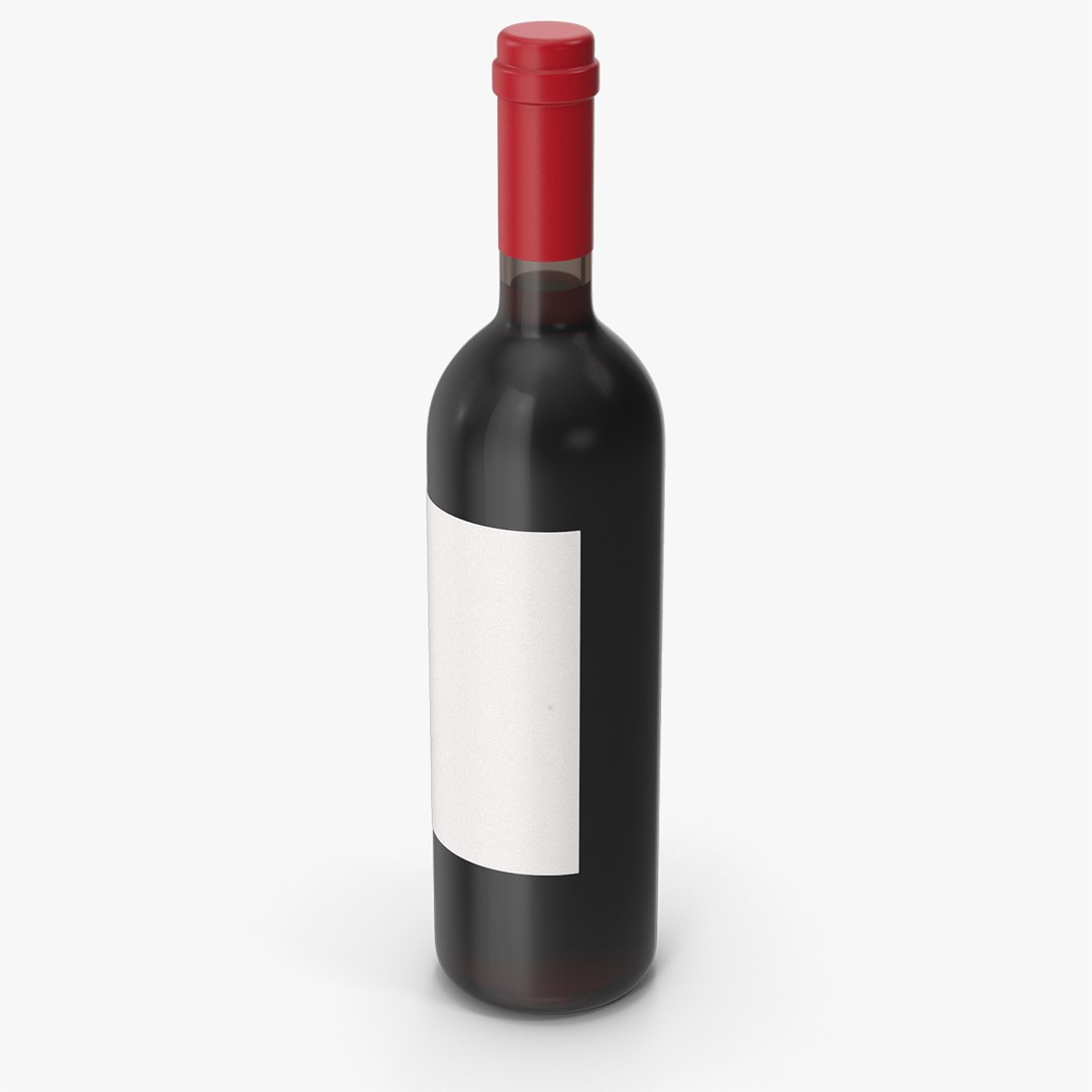 Wine Bottle 3D model - TurboSquid 2014931