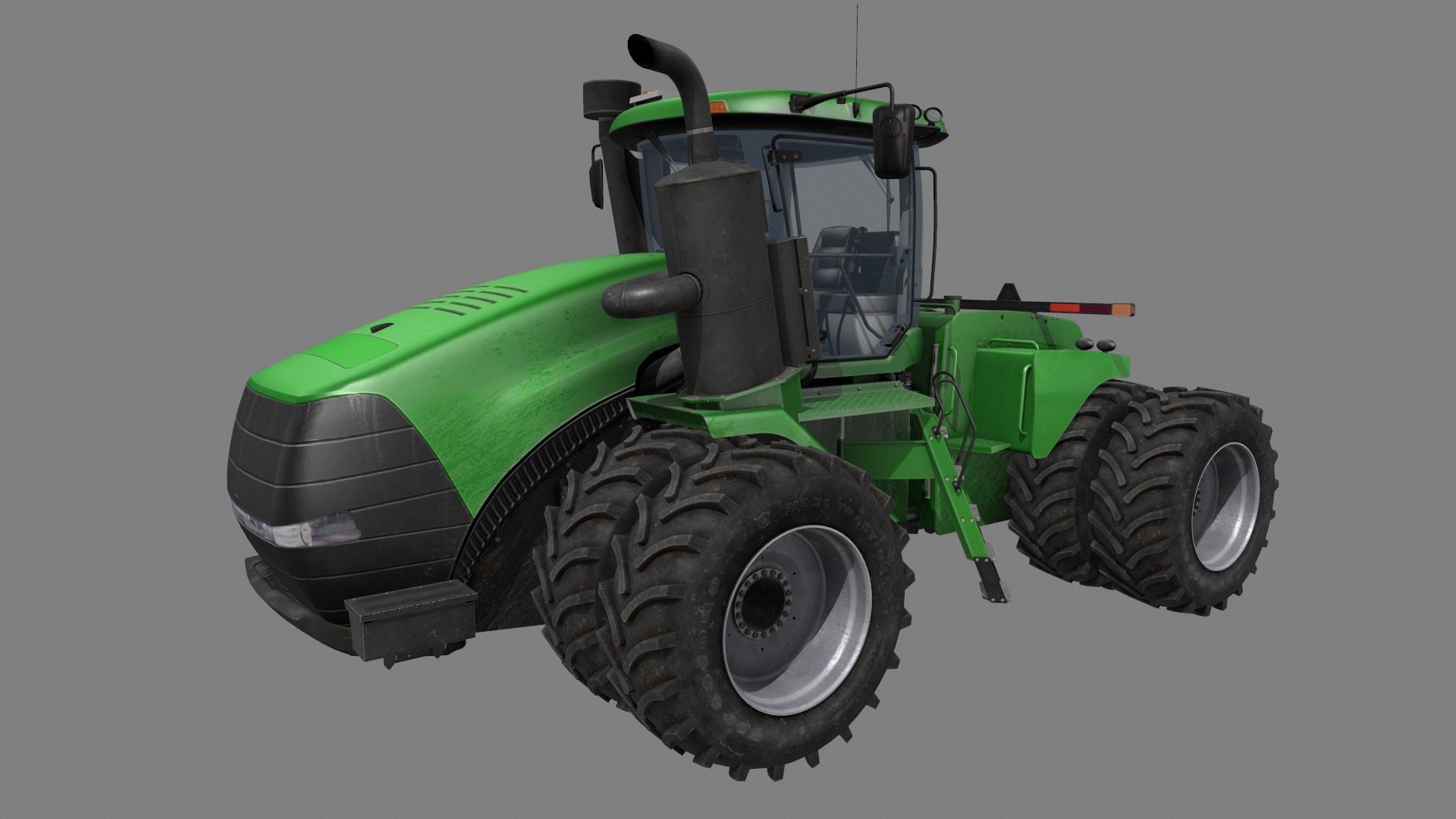 3D Farm Wheel Tractor - TurboSquid 1909285