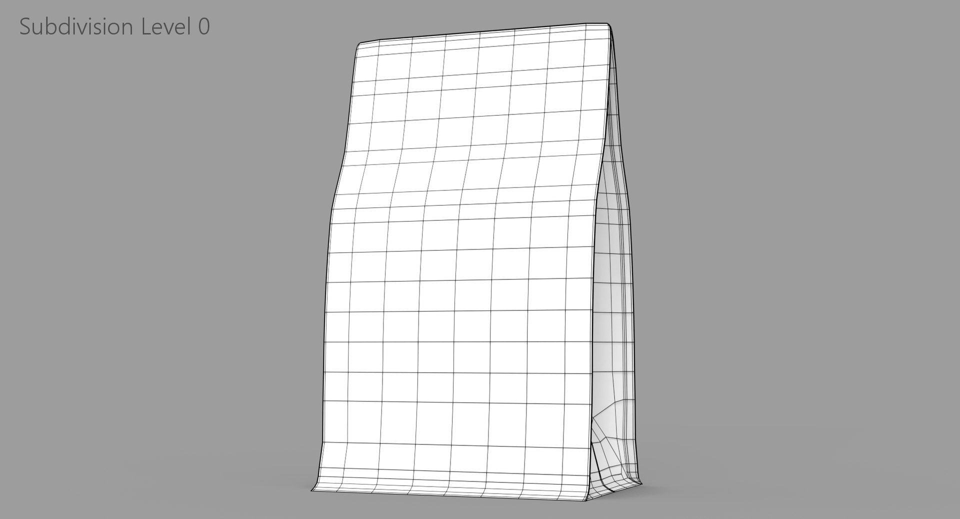 Paper Bag Model - TurboSquid 1319547