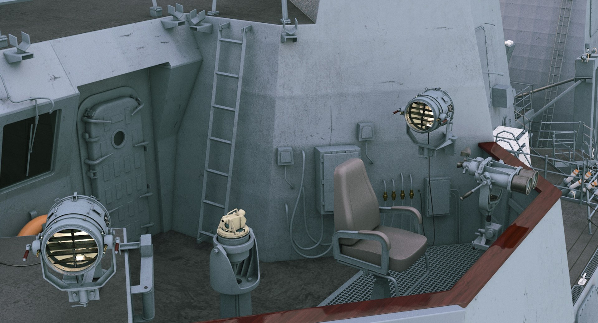 Uss roosevelt ddg 3D model - TurboSquid 1355302