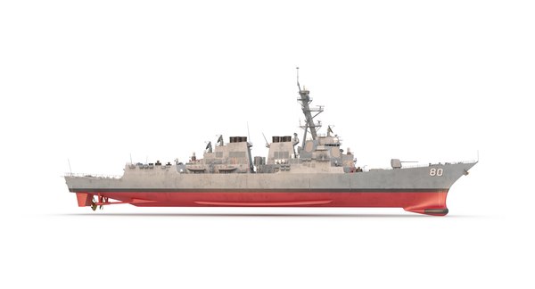 Uss roosevelt ddg 3D model - TurboSquid 1355302