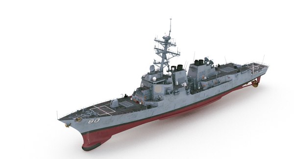 Uss roosevelt ddg 3D model - TurboSquid 1355302