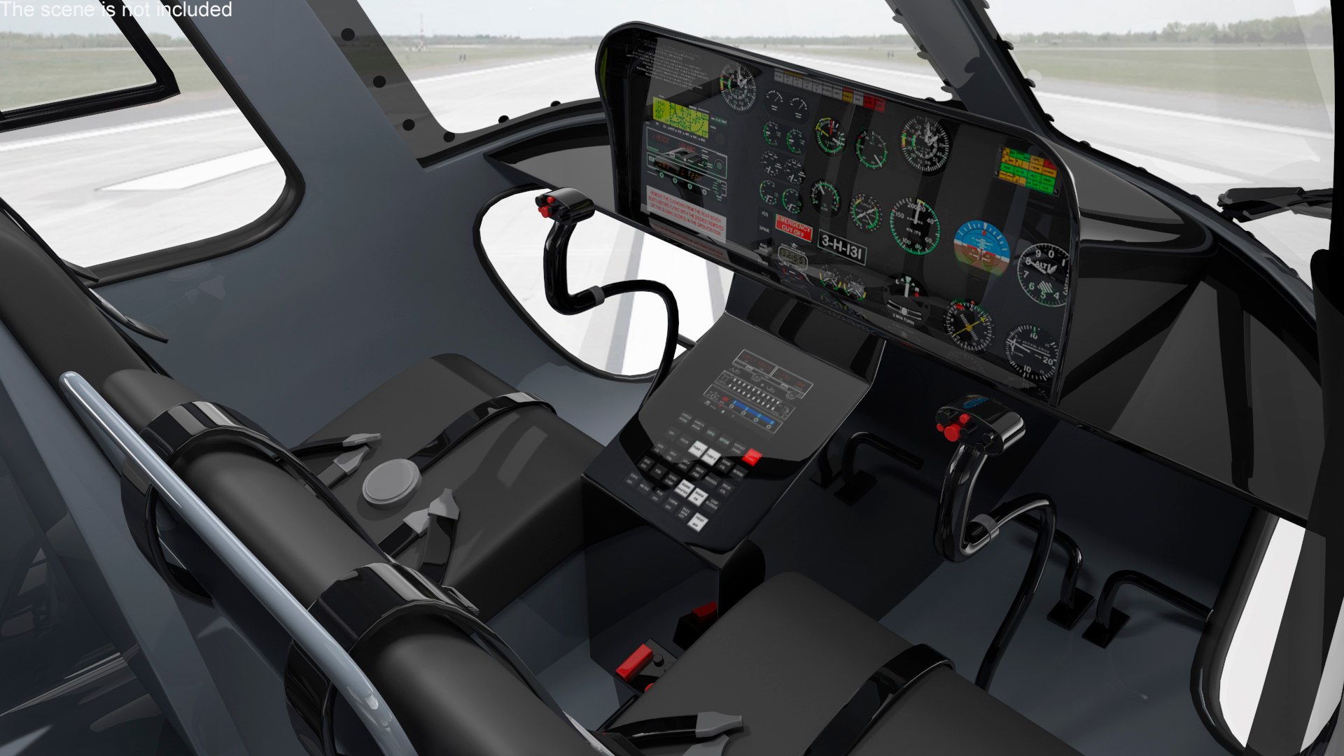 3D Private Eurocopter AS355 - TurboSquid 2143723