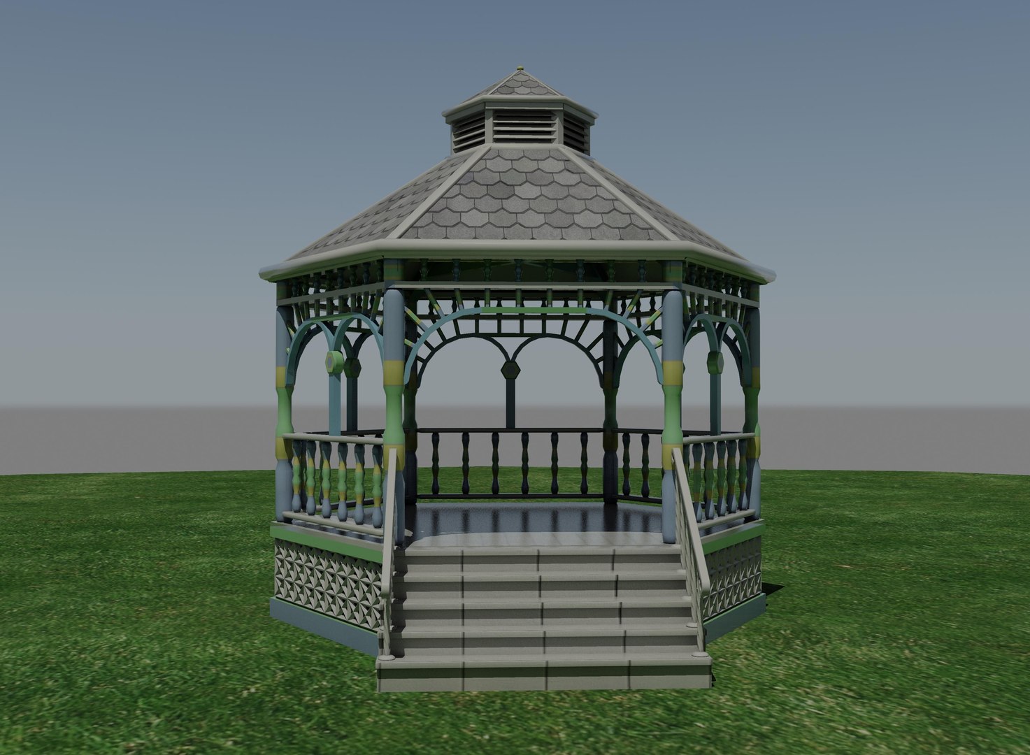 3d model gazebo