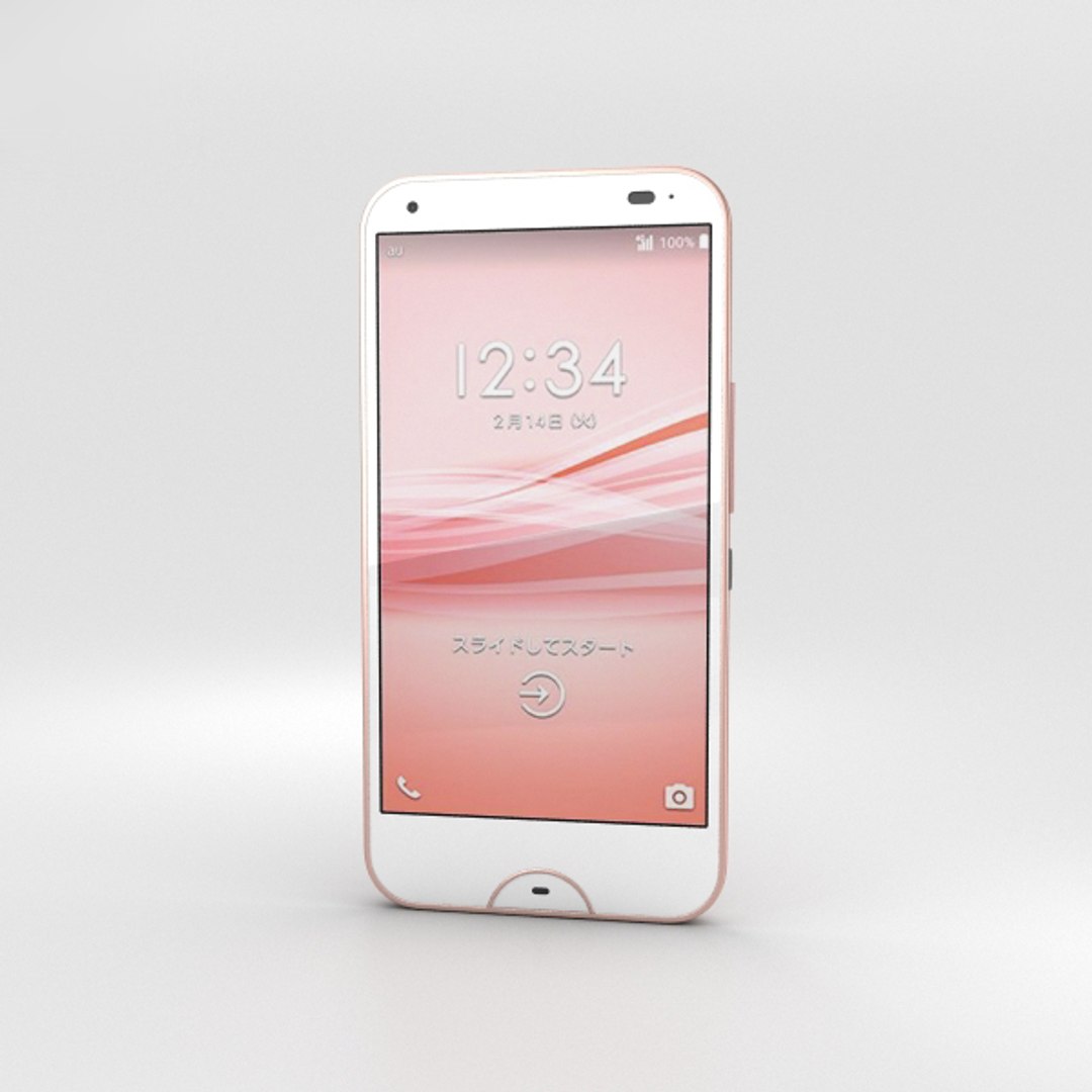 3D kyocera rafre pink model - TurboSquid 1340232