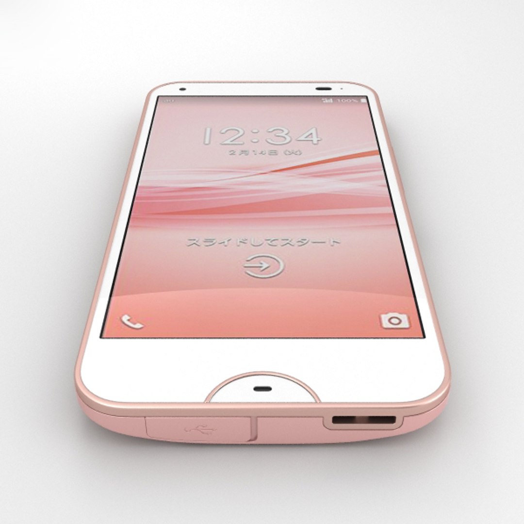 3D kyocera rafre pink model - TurboSquid 1340232